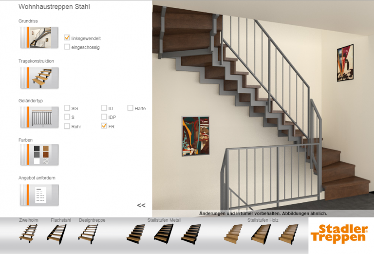 Treppenplaner - planungswelten.de - Planungswelten