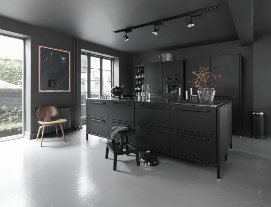 Ideen für eine schwarze Küche - Planungswelten