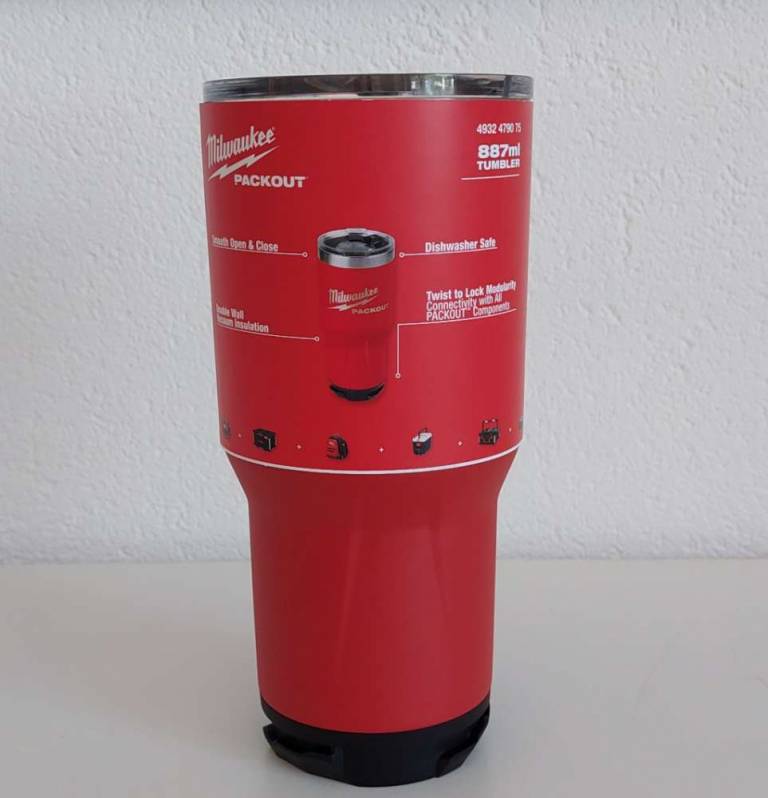 Milwaukee - Packout Tumbler Thermobecher 887ml Modell Nr. - 4932479075