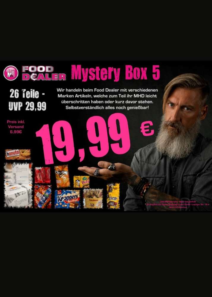 Food Box 5 / 26 Teile statt 29,99€ - Planungswelten