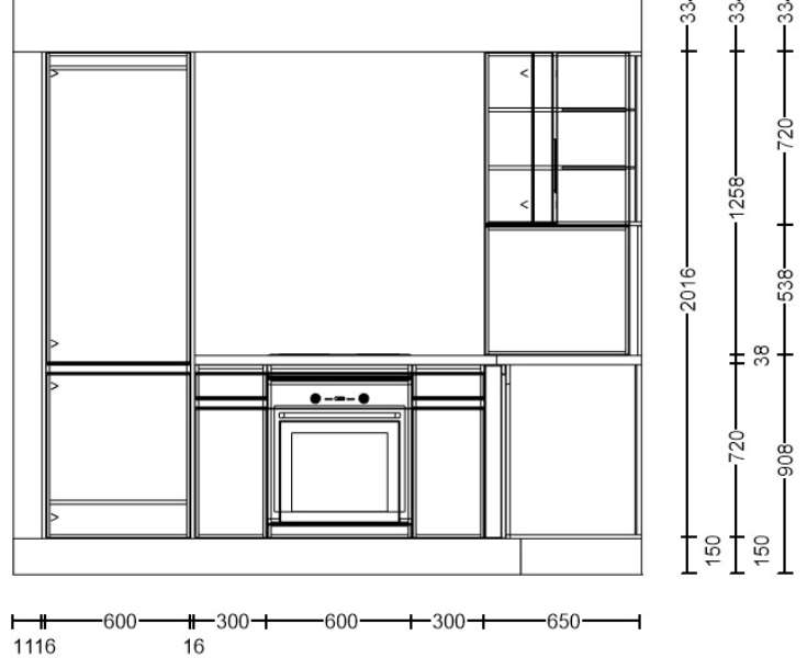 Küche - NOBILIA - TOUCH - inkl. E-Geräte