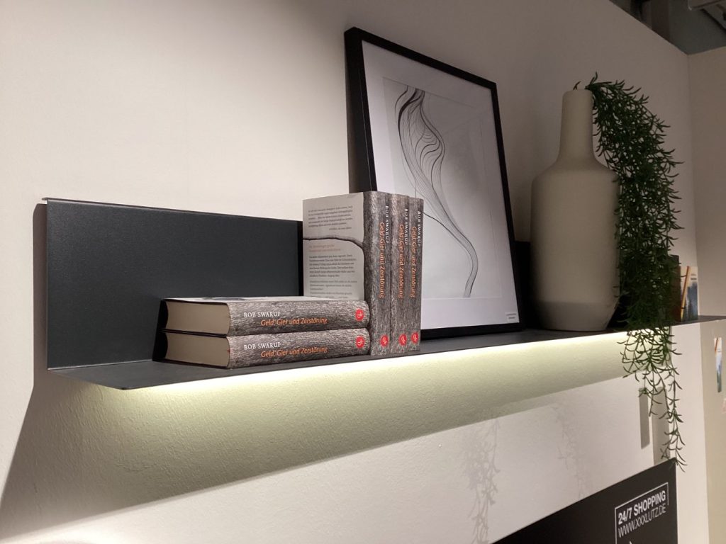 Wohnwand, Hartmann, Lovis, 296x206x55, Eichefarben/anthr,